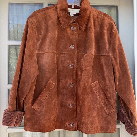 Colebrook | Jackets & Coats | Colebrook Co Suede Leather Jacket Vintage ...